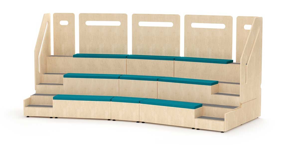 Gradins bois RIGHT | Idea&Ko