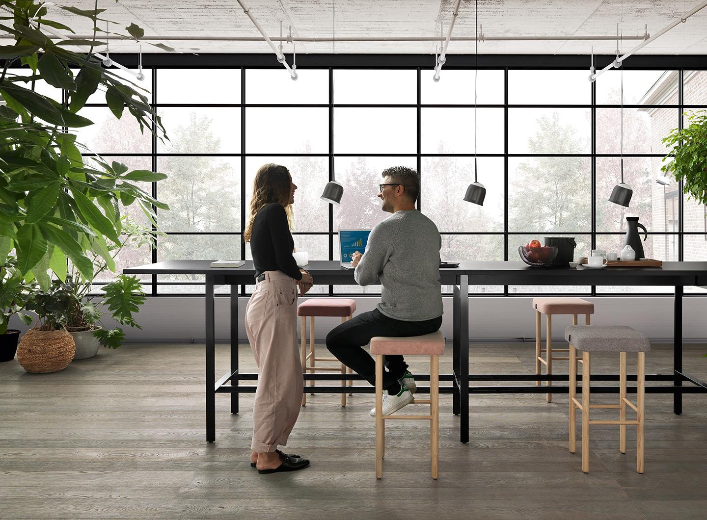 Table haute coworking - LOOP | Idea&Ko